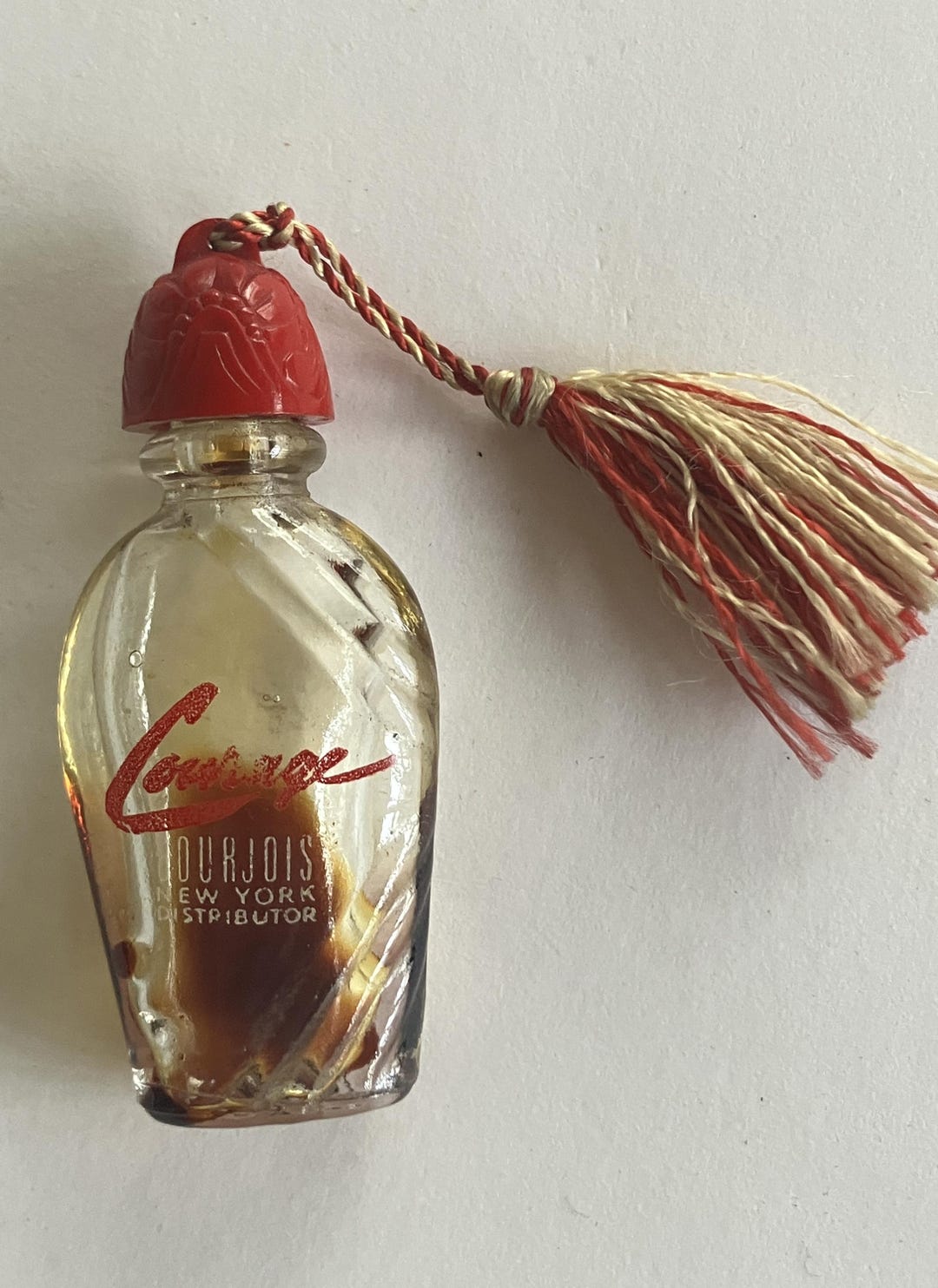 Vintage Bourjois "courage" Perfume Bottle - Etsy