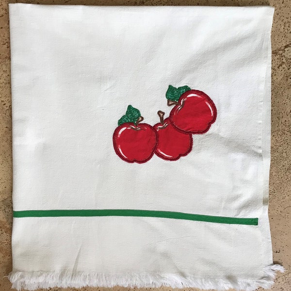 Apple Tablecloth - Etsy
