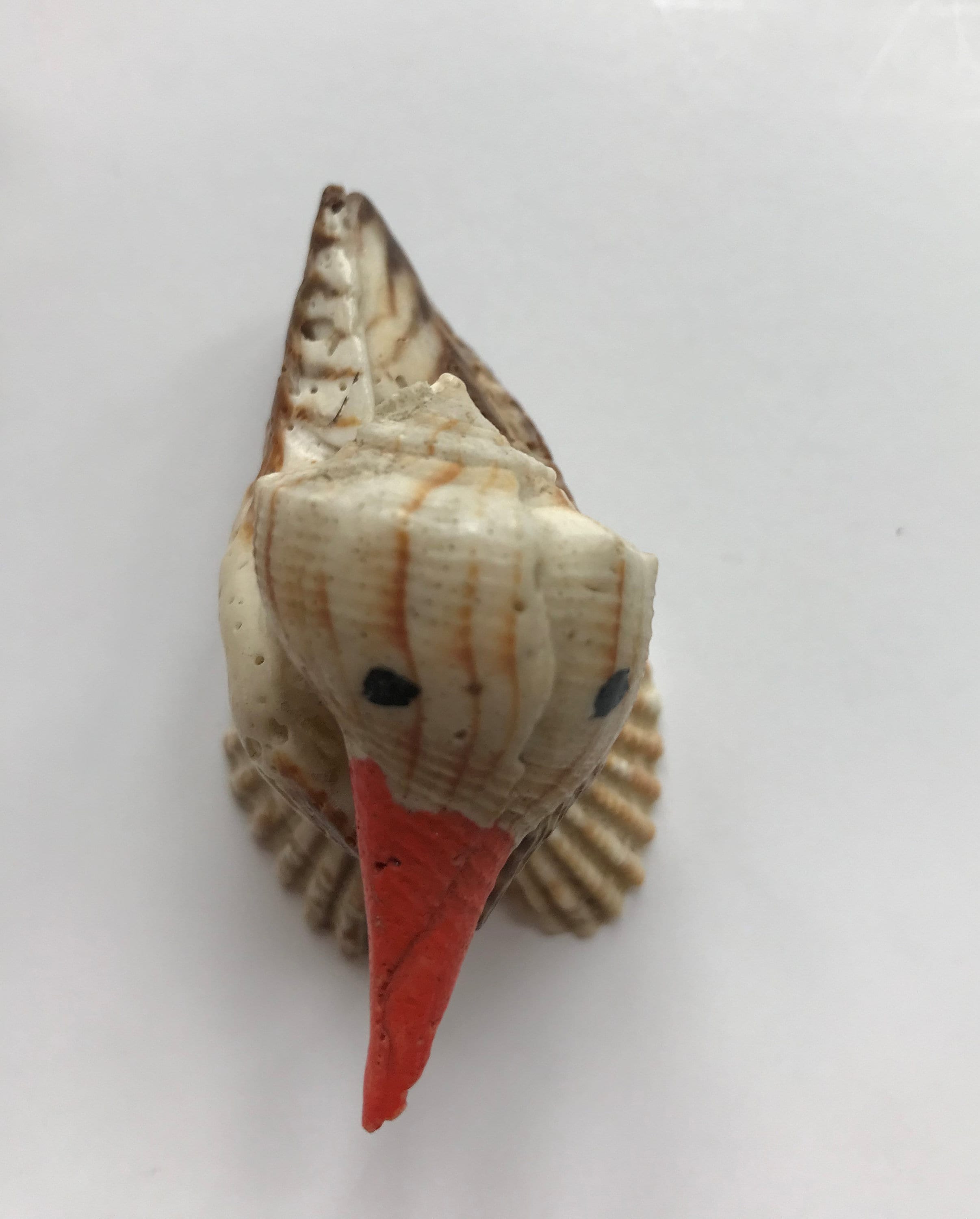 Vintage Shell Hen and Bird - Etsy