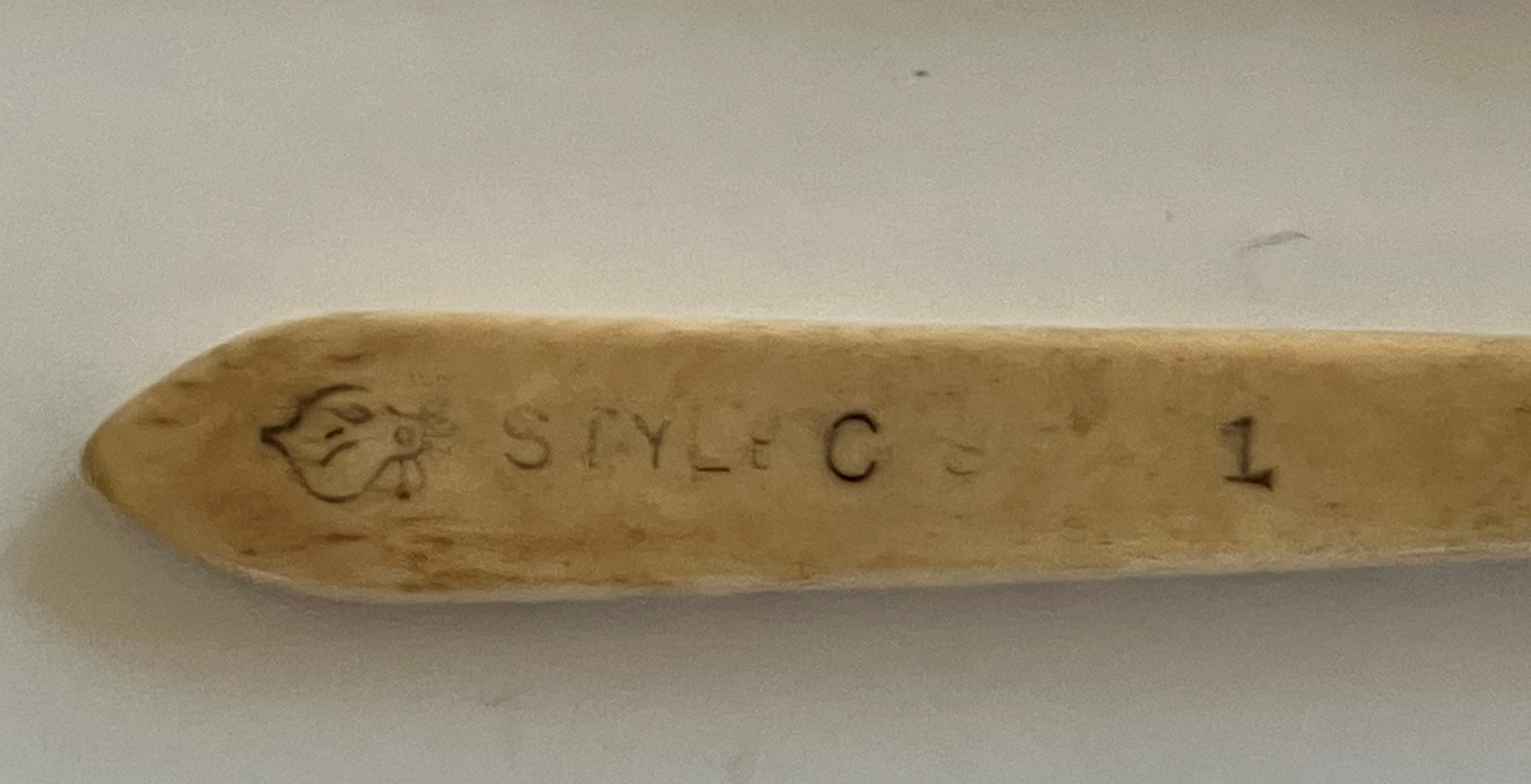 Two Vintage Bone Handled Crochet Hooks - Etsy