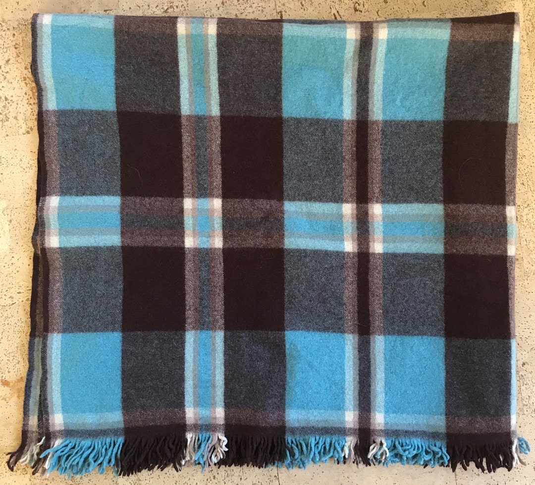 Vintage Wool O' the West Blanket - Etsy