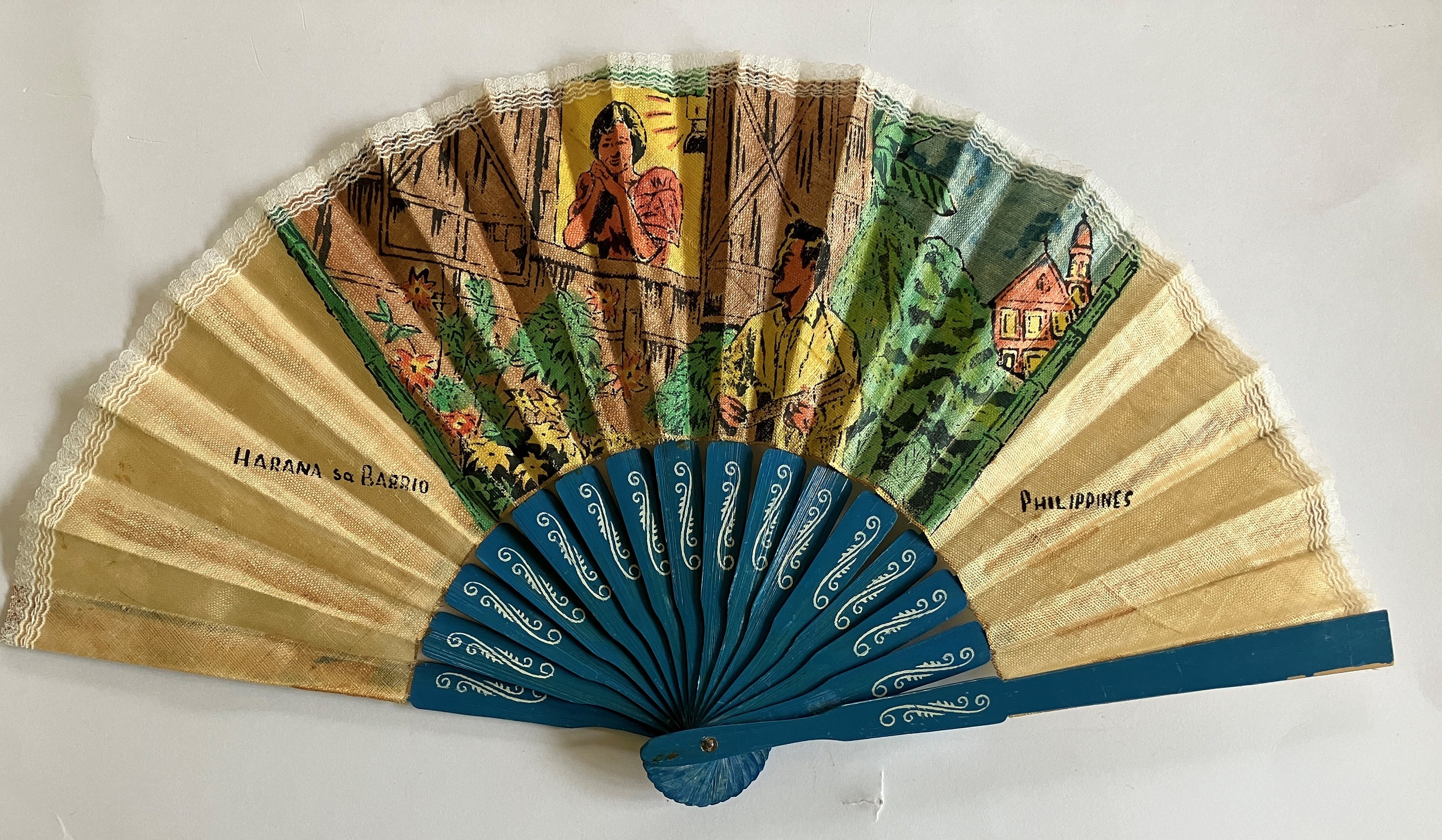 Filipino Hand Fan Clipart