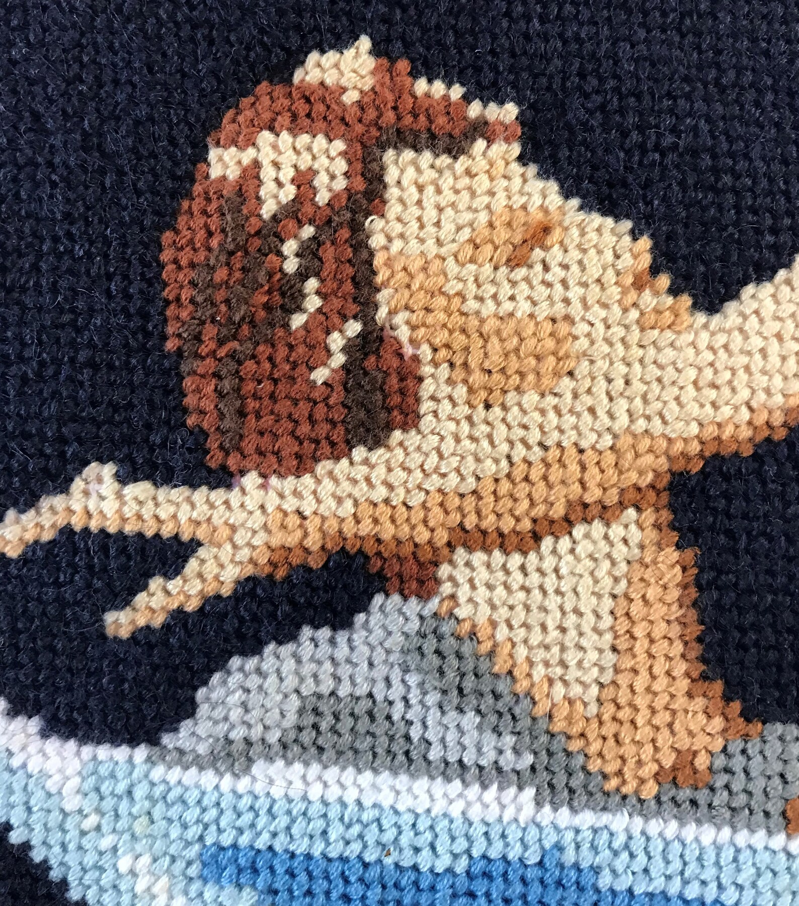 Vintage Needlepoint Ballet Picture - Etsy