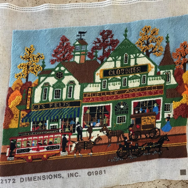 Victorian Needlepoint - Etsy