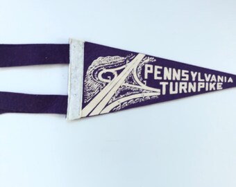 Rare Vintage Circa 1950's White on Purple Pa. Hershey Pennsylvania ...