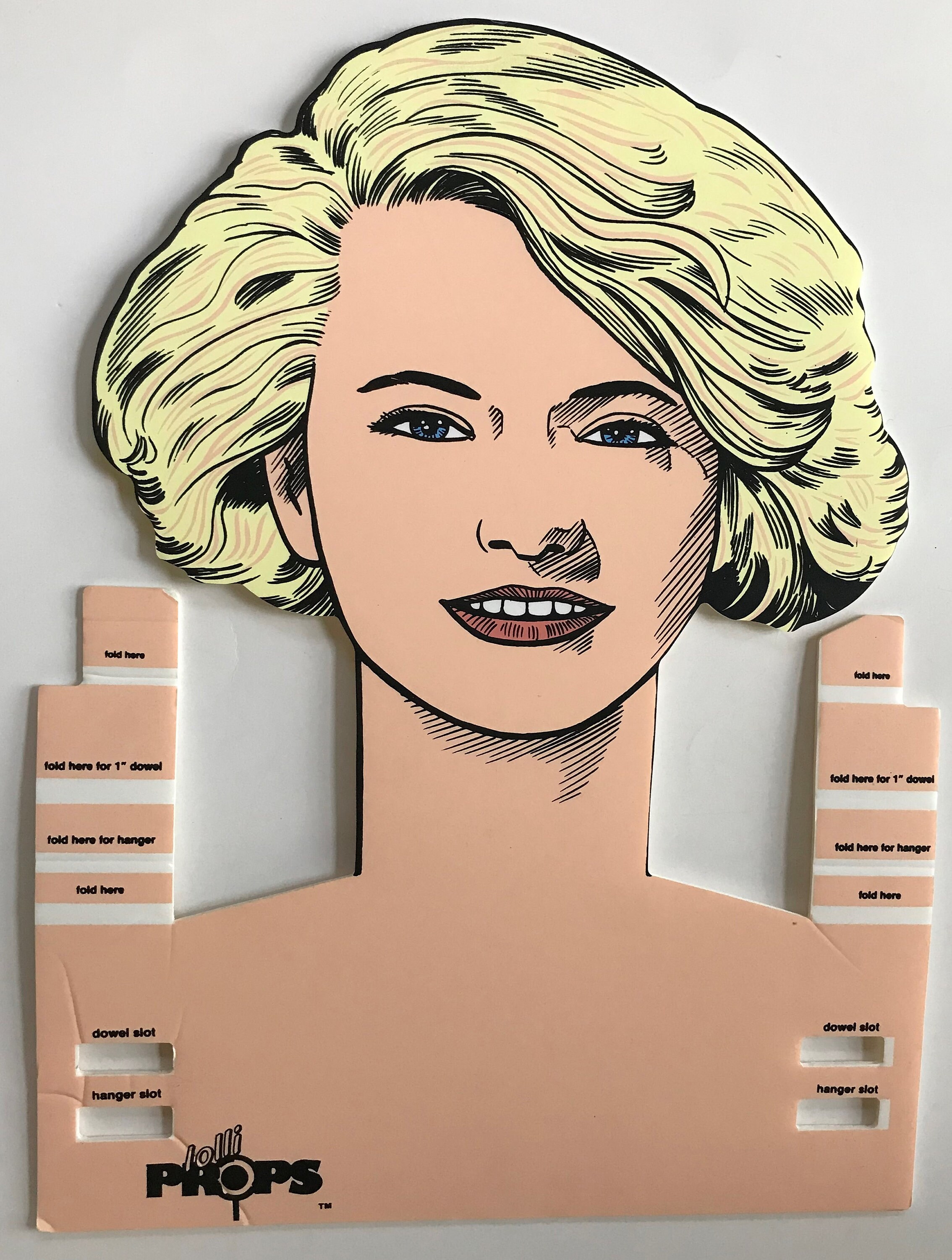 Vintage Lolli Props-flat Form Mannequin Heads - Etsy