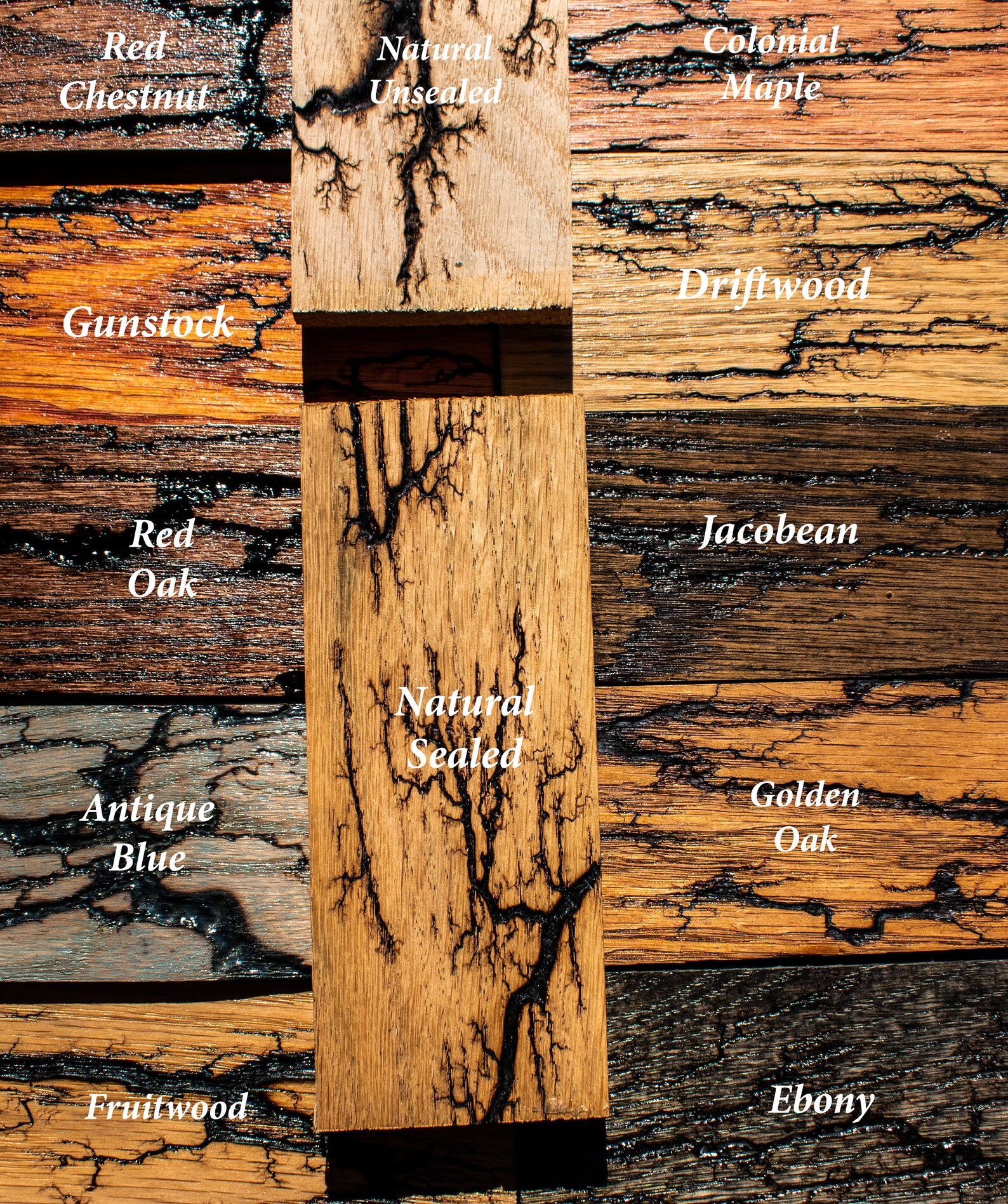 Red Oak Lightning Struck 1x6 Lichtenberg Fractal Burned Wood - Etsy