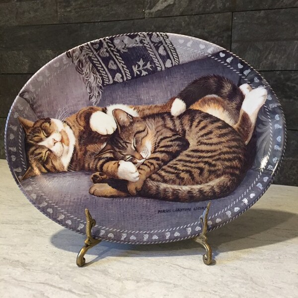 Bradford Exchange Cat Collector Plates - Etsy