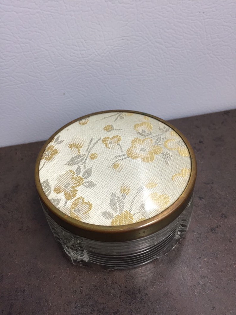 Art & Collectibles Collectibles Boudoir Jewelry Box Vintage Dresser Jar ...