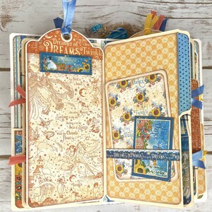 Dreamland Graphic 45 Journal Style Mini Album PRE-CUT DIY Class Kit - Etsy