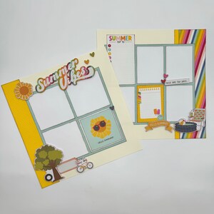 Summer Vibes - Summer Lovin’ - PRECUT - Simple Pages Series - 2-page ...