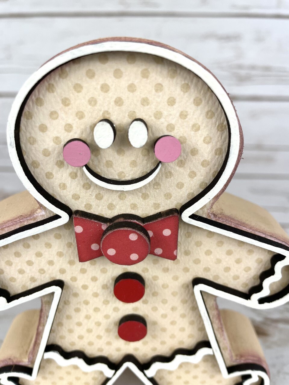 Gingy the Gingerbread Man Christmas DIY Wood Home Decor - Etsy