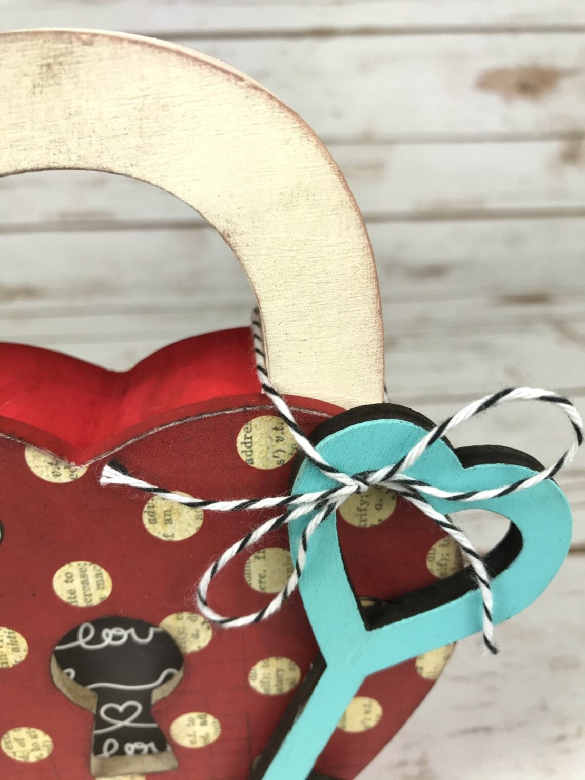 Valentines Heart Locket DIY Interchangeable o - Etsy