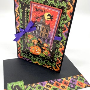 Charmed - PRECUT- Halloween Pop-up Card Set - Graphic 45 - DIY Pop-up ...