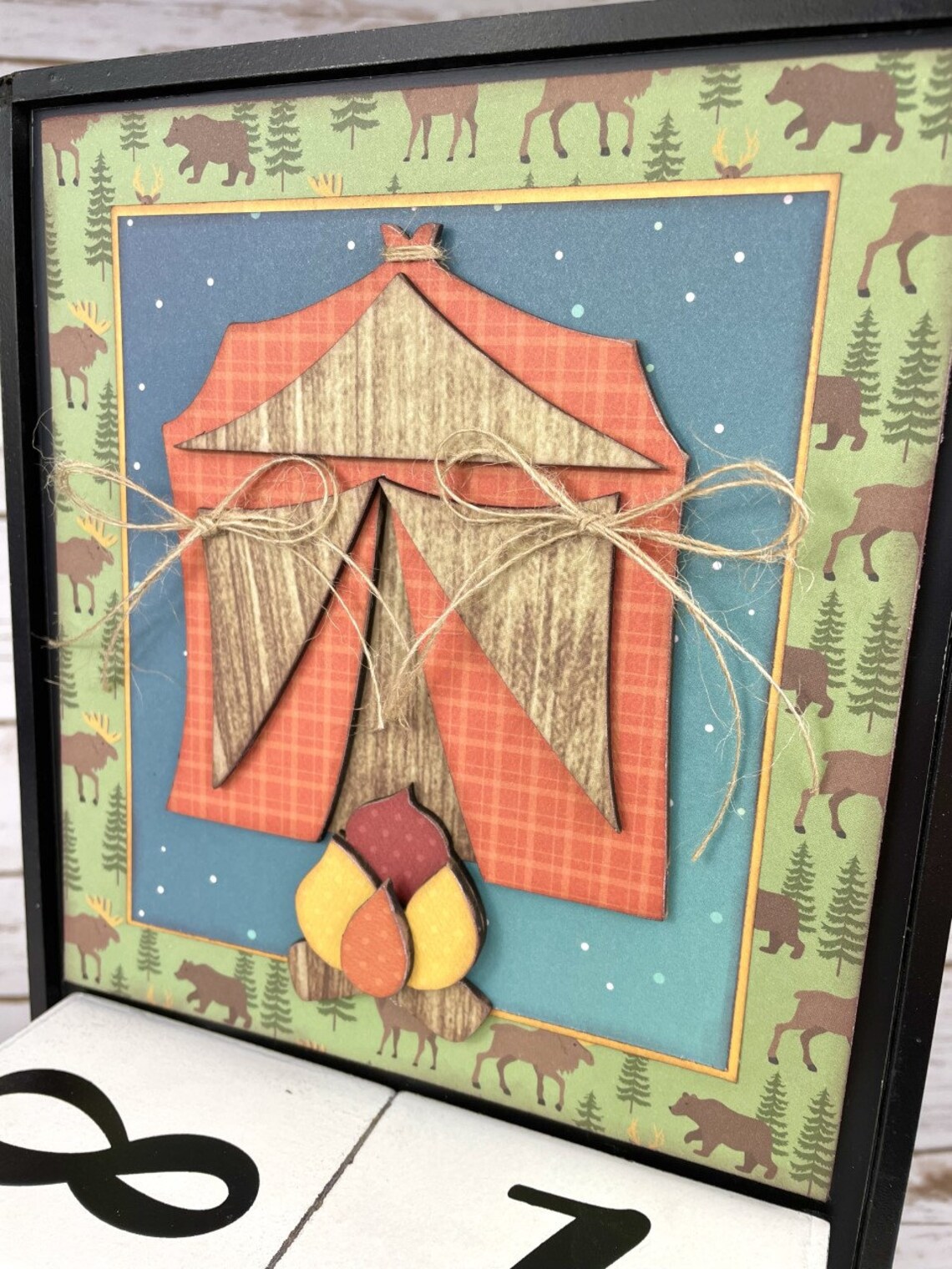 June Tent for Block Calendar / Countdown Calendar DIY - Etsy