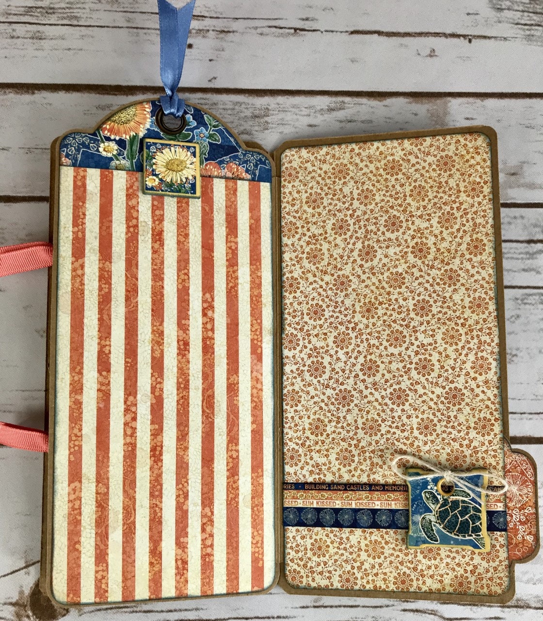 Sun Kissed - Traveler's Journal Mini Album - DIY Graphic 45 Album Kit ...