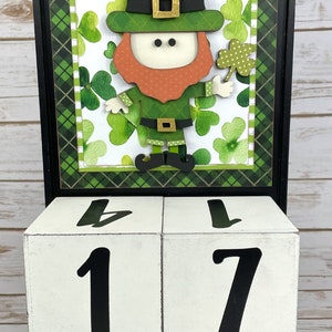 March - St. Patrick's Day Kit for Block Calendar / Countdown Calendar ...