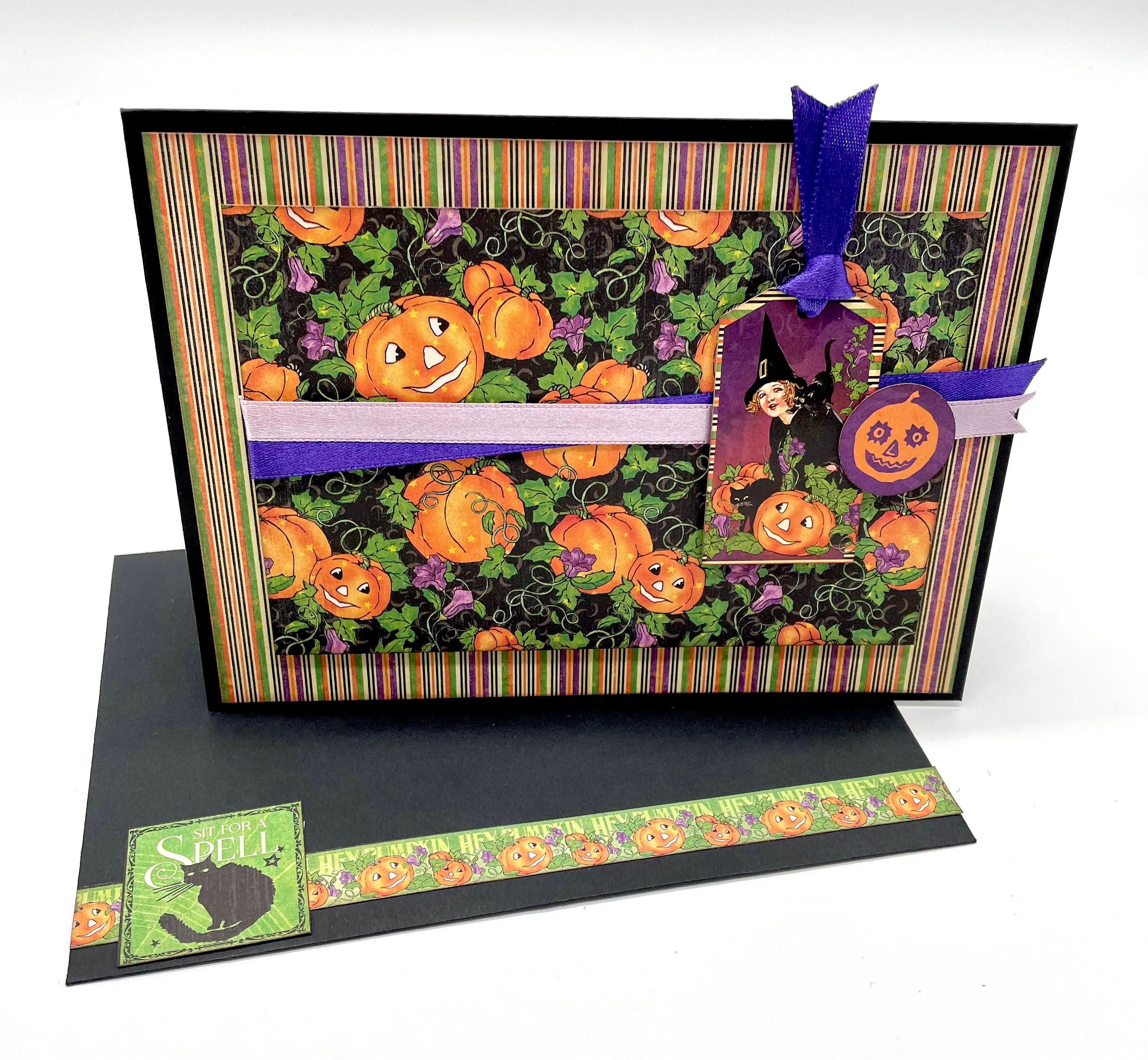 Graphic 45 Charmed Halloween Pop-up Card Set – PRECUT DIY Kit - Etsy