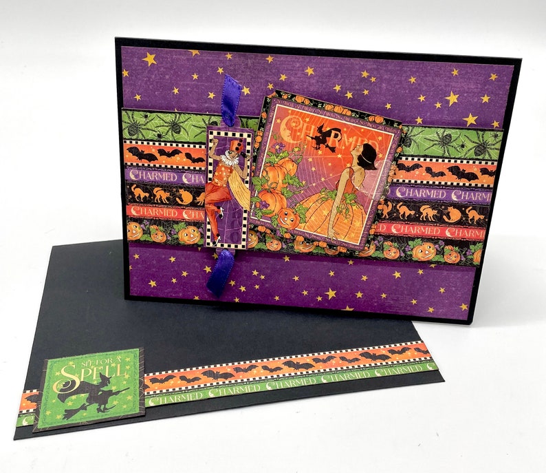 Graphic 45 Charmed Halloween Pop-up Card Set – PRECUT DIY Kit - Etsy