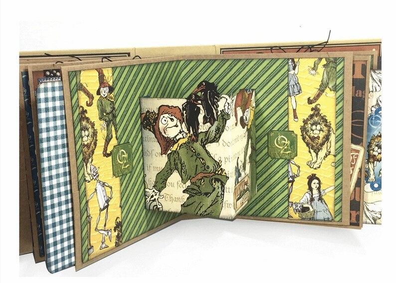 Magic of Oz G45 DIY Pop-up Tag & Pocket Album and Cute Oz - Etsy