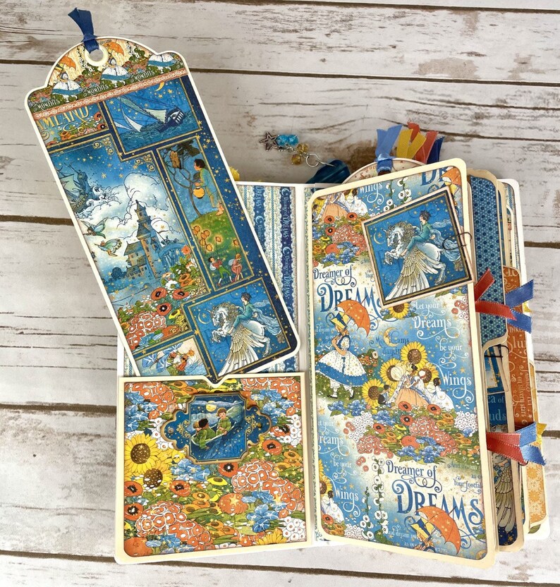 Dreamland Graphic 45 Journal Style Mini Album PRE-CUT | Etsy