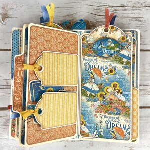 Dreamland Graphic 45 Journal Style Mini Album PRE-CUT DIY Class Kit - Etsy