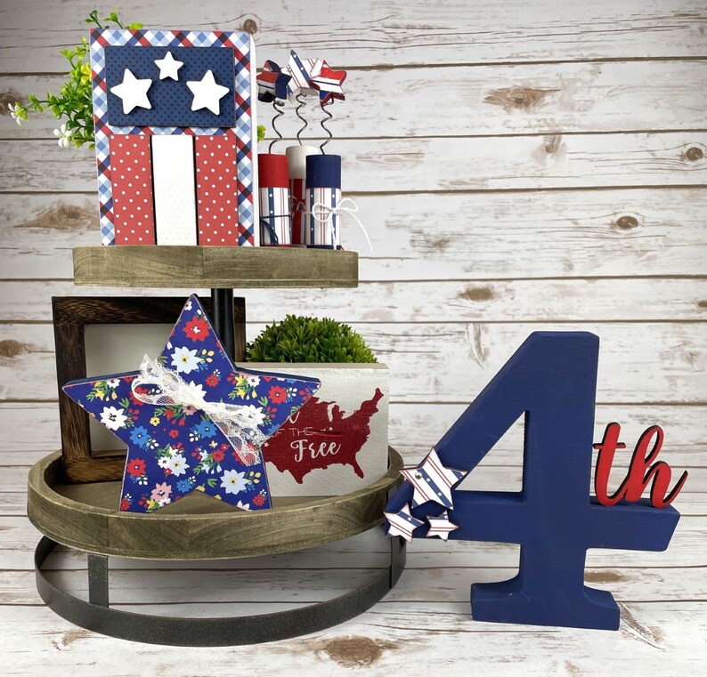 4th of July Firecrackers DIY Firecrackers Set Wood Decor | Etsy