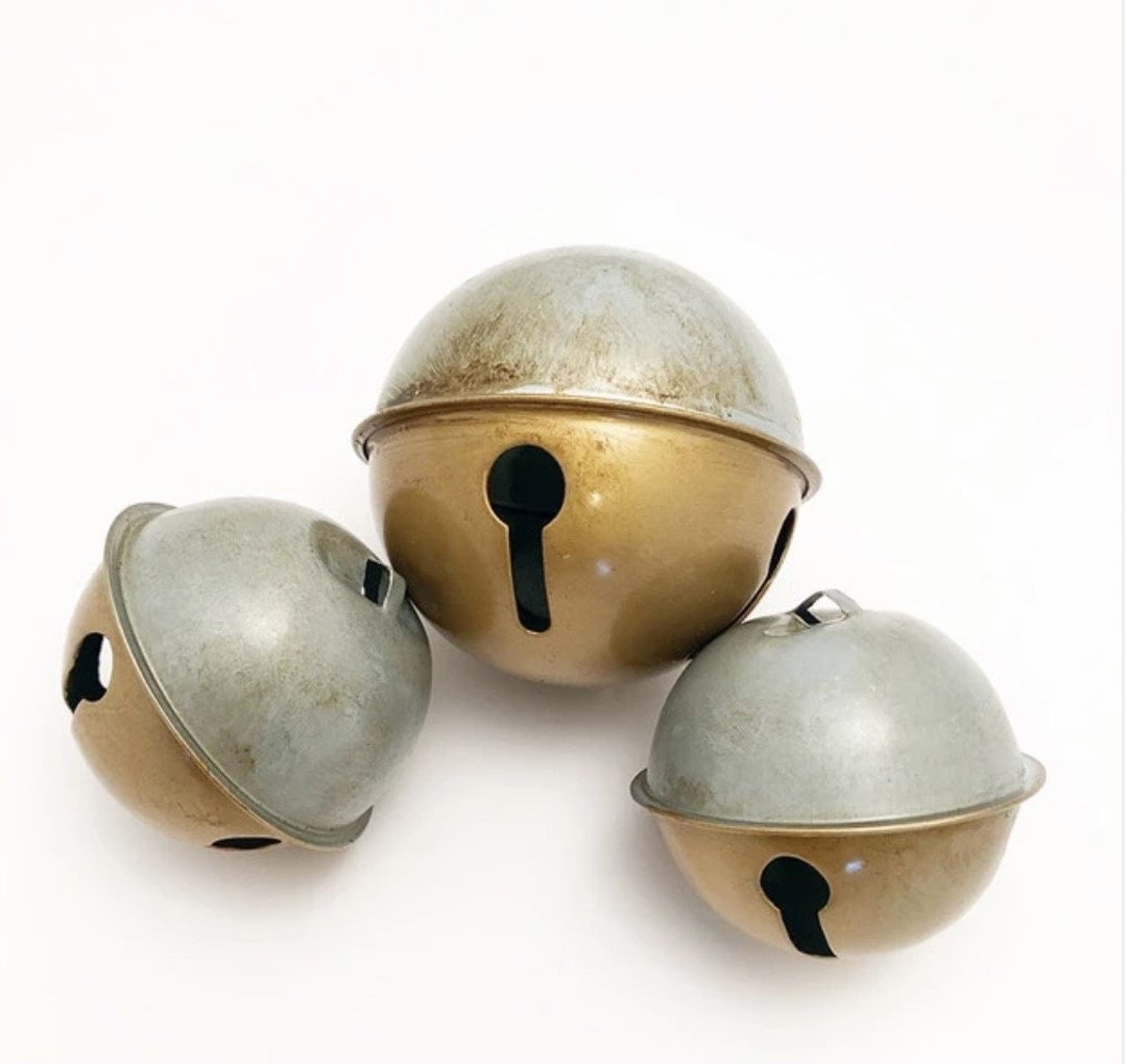Tiered Tray Antiqued Bells - Set of 3 - Home Decor - Etsy