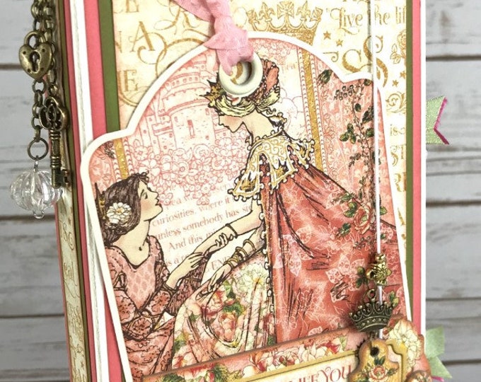 Princess Graphic 45 Journal Style Mini Album DIY Class Kit - Etsy