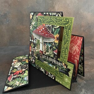 G45 Life is Abundant Stair-step Side-fold Cards Set DIY 6-card and ...