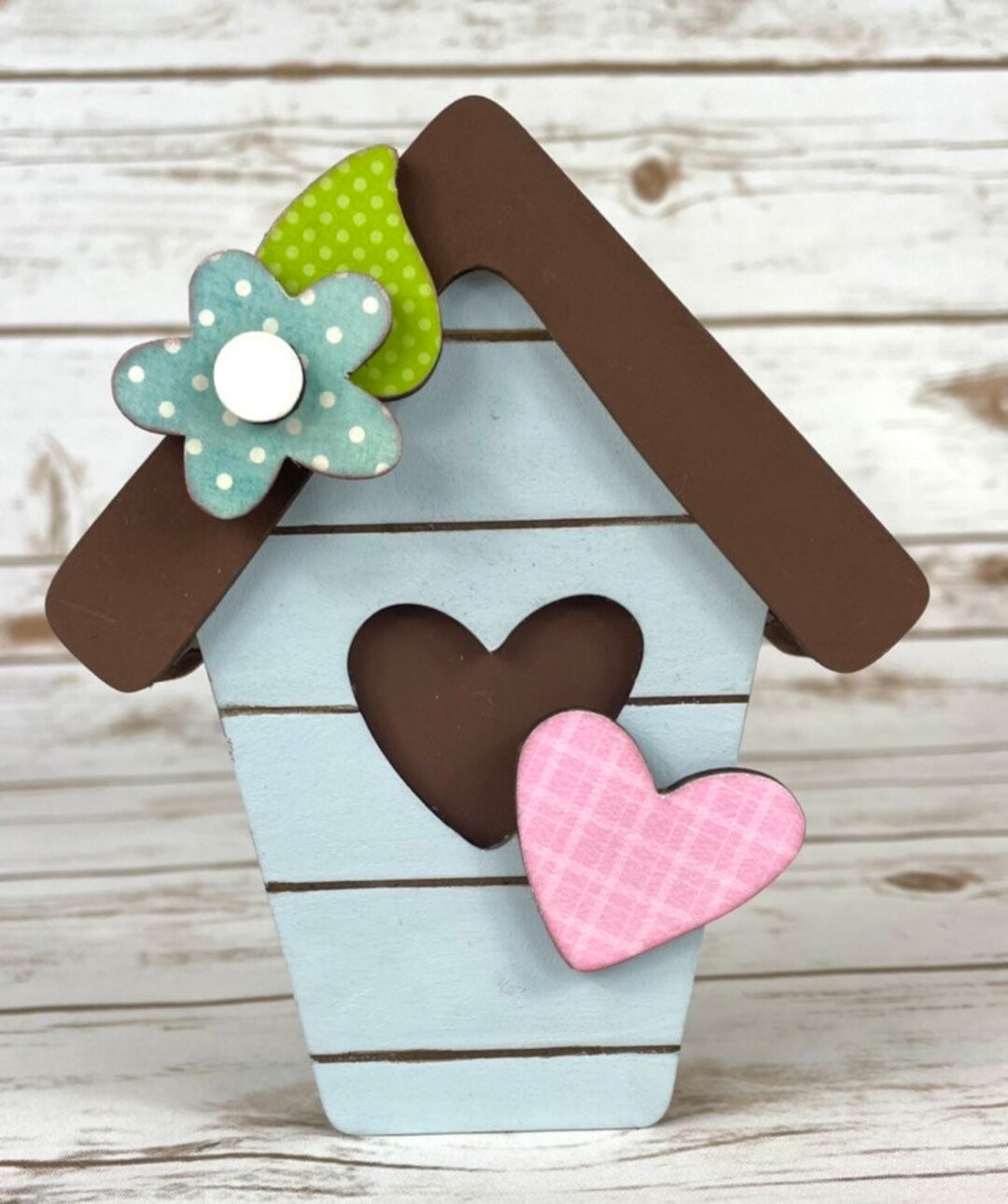 Birdhouse - Spring/summer Home Wood Decor - Etsy