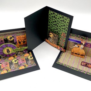 Graphic 45 Charmed Halloween Pop-up Card Set – PRECUT DIY Kit - Etsy