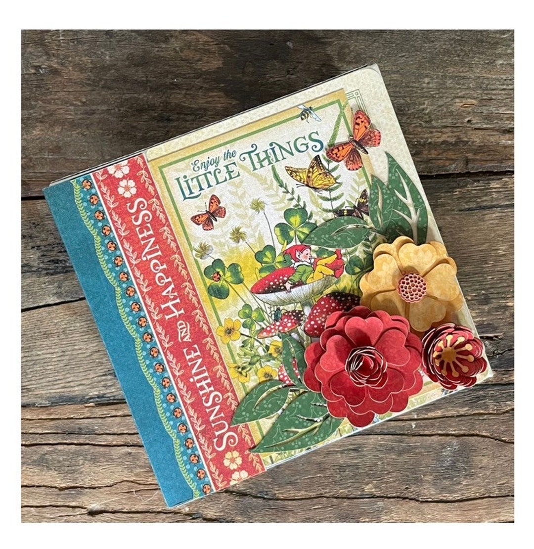 Little Things - DIY Album in a Box - Graphic 45 Album Kit - Etsy