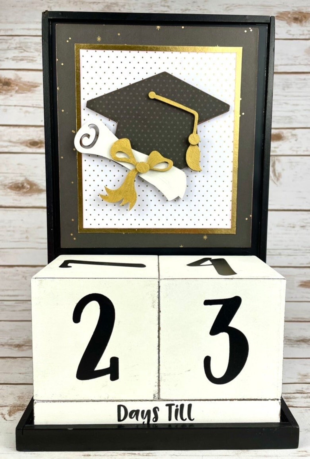 Graduation Kit for Block Calendar / Countdown Calendar - DIY ...