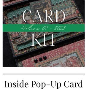 Enchanted Forest Pop-up Cards DIY Card Set Graphic 45 Card Kit - Etsy