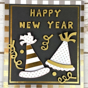 January - New Year's Kit for Block Calendar / Countdown Calendar - DIY ...