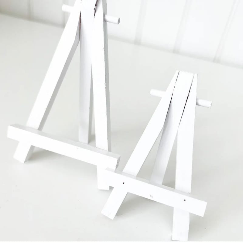 White Easel - Etsy