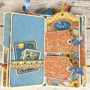 Dreamland Graphic 45 Journal Style Mini Album PRE-CUT DIY Class Kit - Etsy