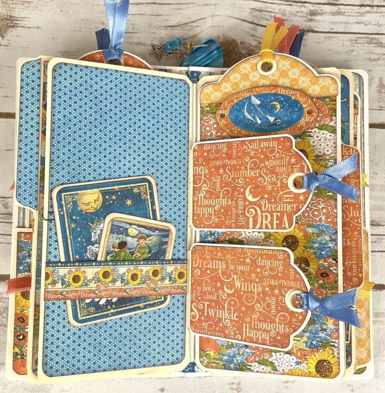 Dreamland Graphic 45 Journal Style Mini Album PRE-CUT | Etsy