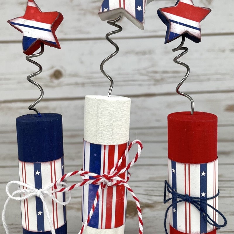 Wood Firecracker Set - Etsy
