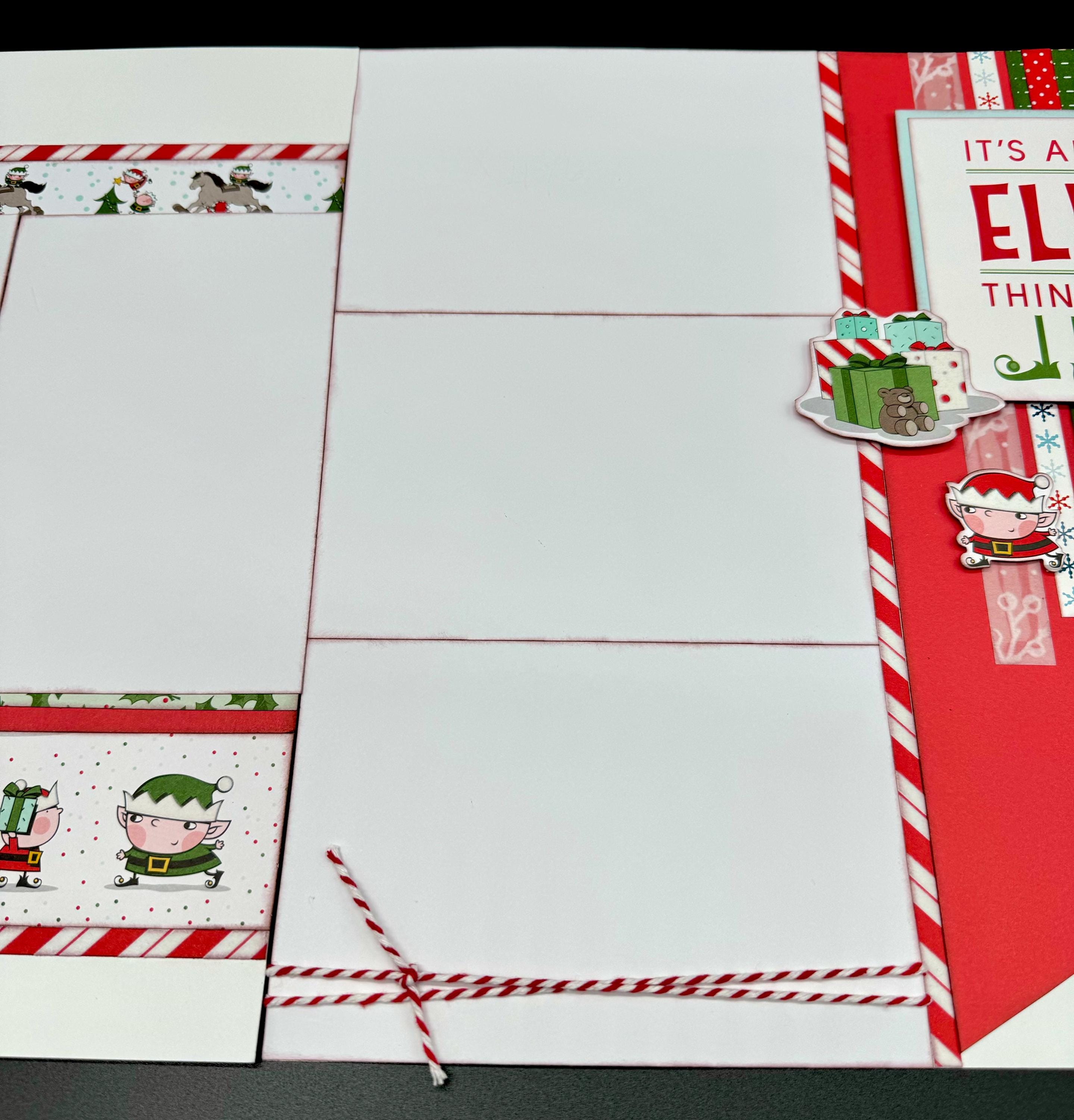 Santa’s Workshop - It’s an Elf Thing - Christmas Layout - DIY 2-page ...