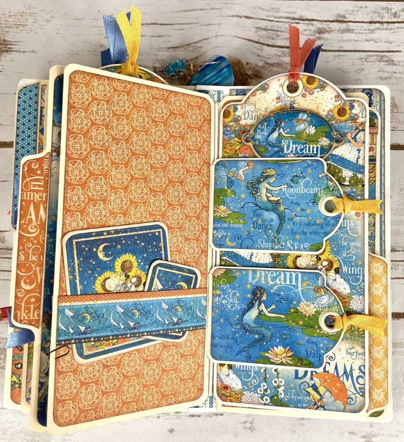 Dreamland Graphic 45 Journal Style Mini Album PRE-CUT | Etsy