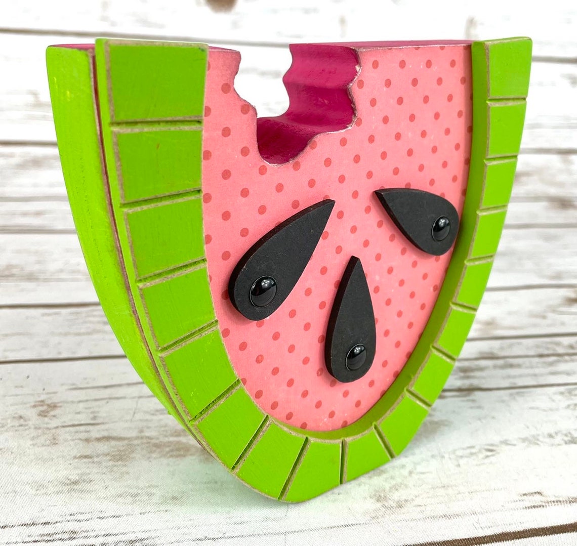 Summer Watermelon Home Wood Decor - Etsy