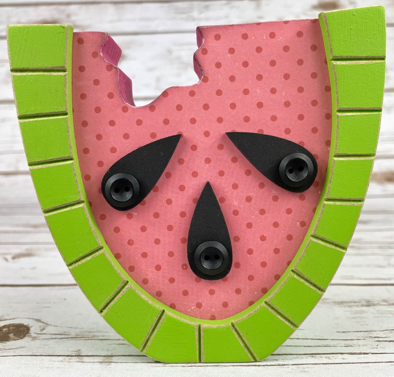 Summer Watermelon Home Wood Decor | Etsy