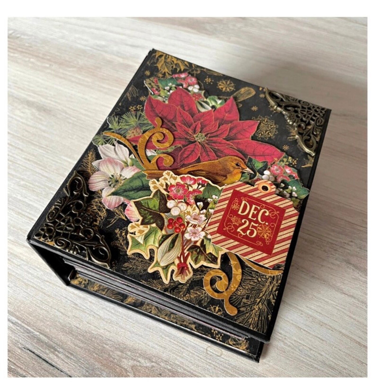 Warm Wishes - Holiday ATC Mini Album -DIY Graphic 45 Christmas Album ...