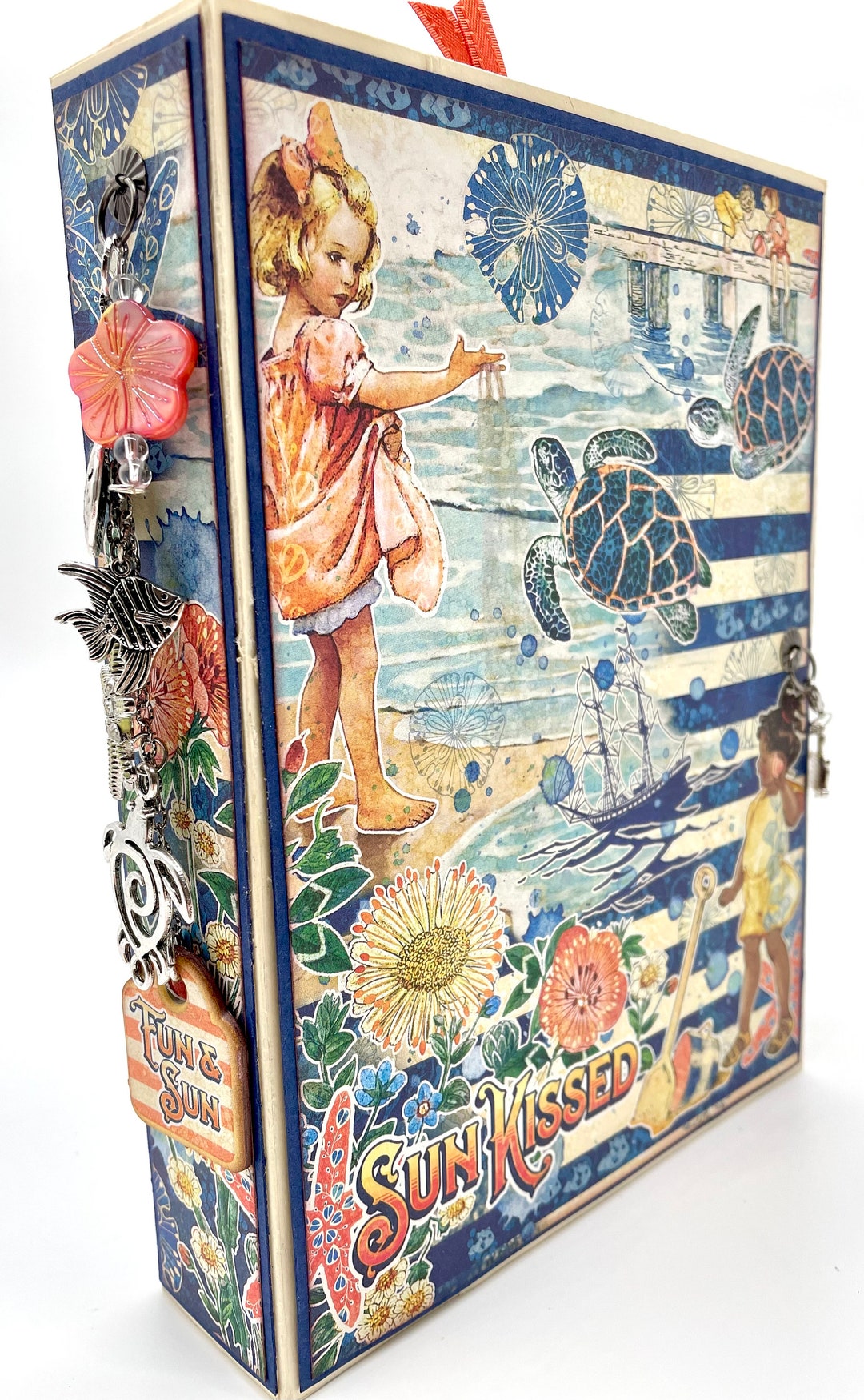 Sun Kissed - PRECUT -interactive File Folder Album -graphic 45 - DIY ...