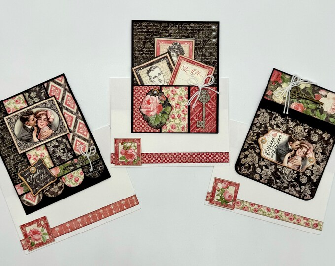 Warm Wishes Framed Cards & Accordion Cards Set 6-card DIY Graphic 45 ...