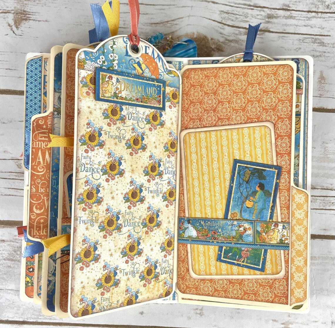 Dreamland Graphic 45 Journal Style Mini Album PRE-CUT | Etsy