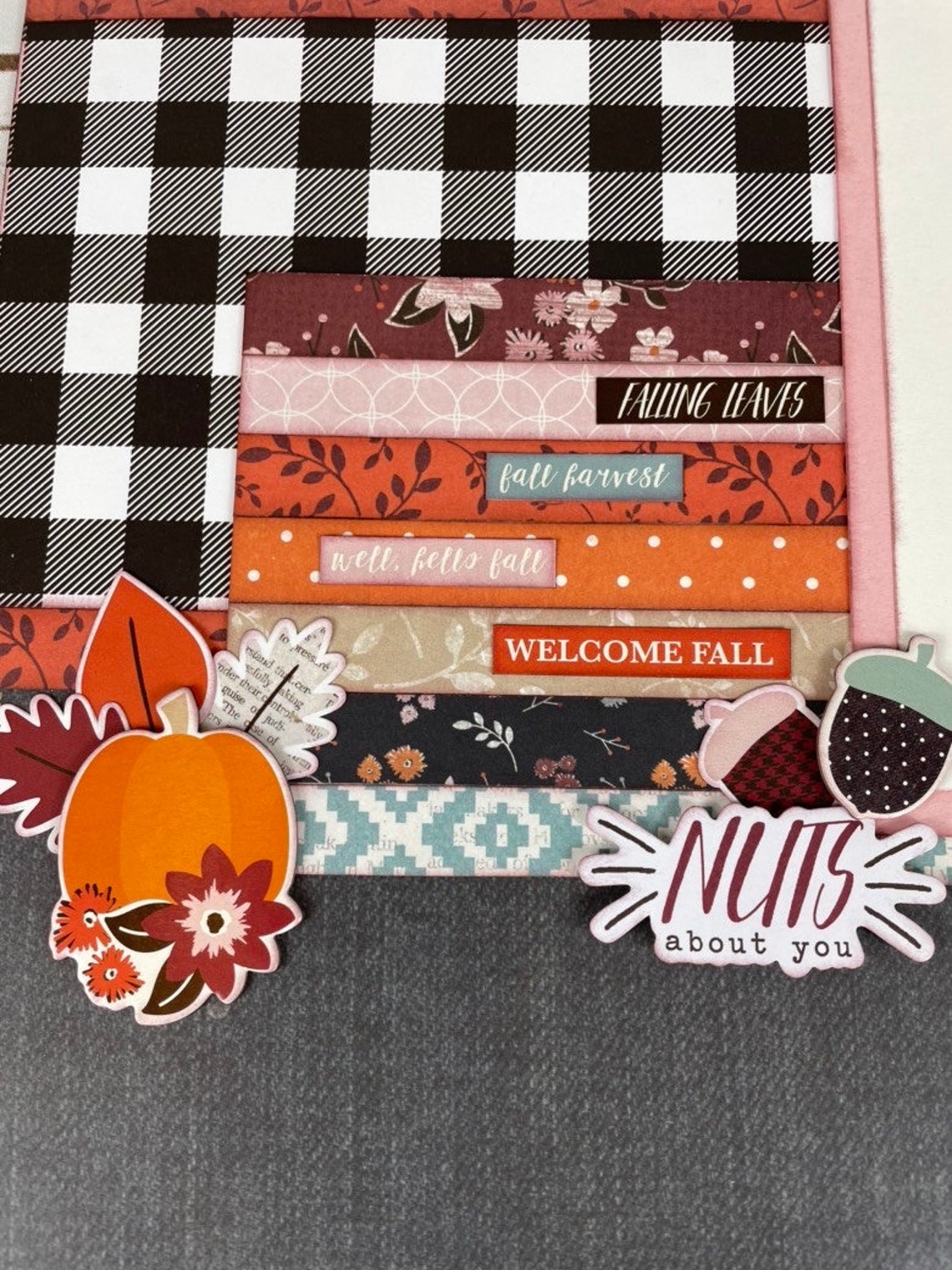 Pick of the Patch Forever Fall Layout DIY 1-page 12x12 - Etsy