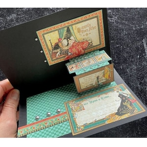 Enchanted Forest Pop-up Cards DIY Card Set Graphic 45 Card Kit - Etsy